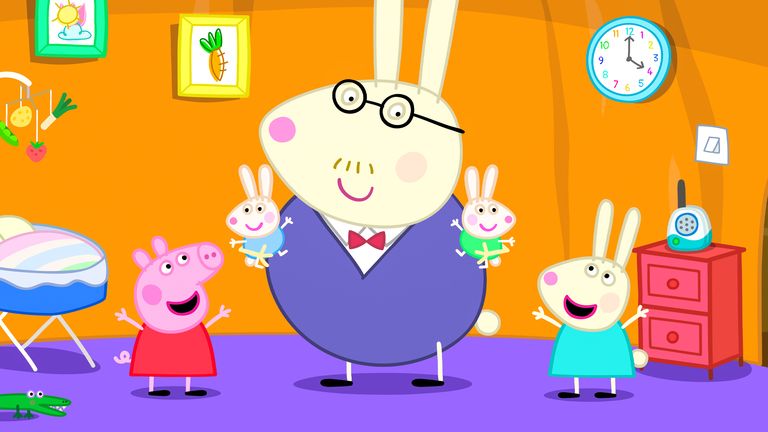 Peppa Pig Rebecca Rabbit Comes To Play